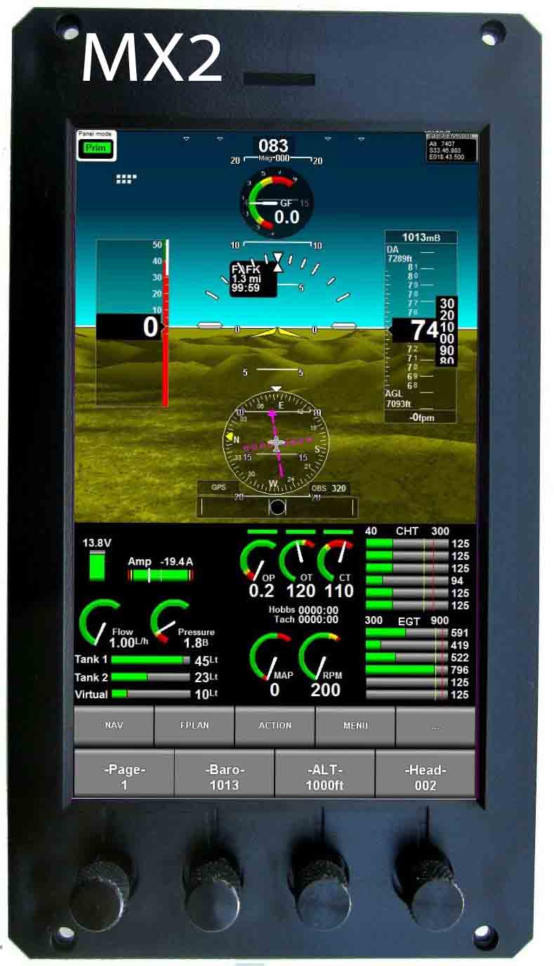 MGL Avionics iEFIS Lite - MX2, Explorer, Challenger - MGL Avionics UK